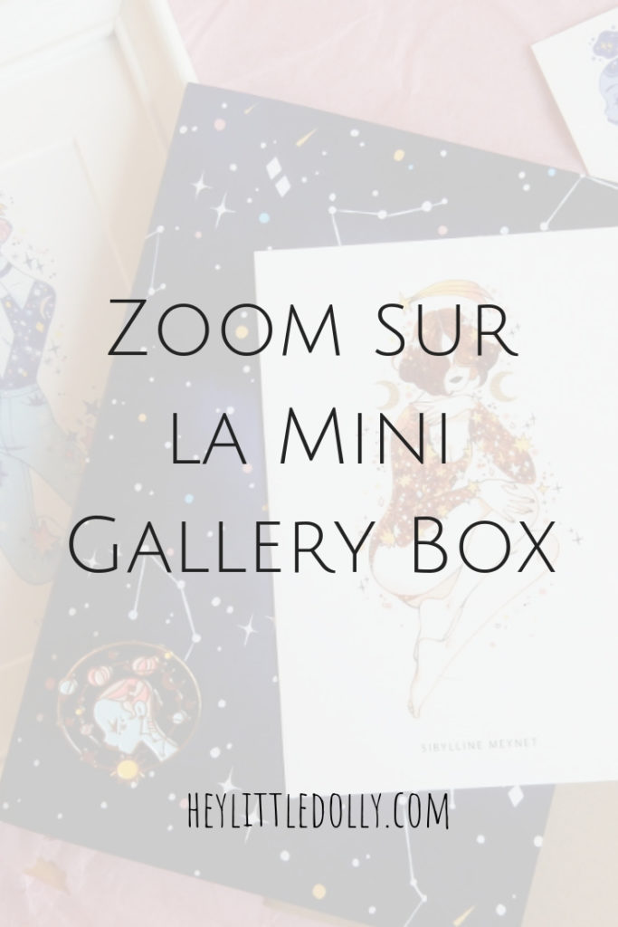 J'ai reçu la première Mini Gallery Box ! - Hey Little Dolly