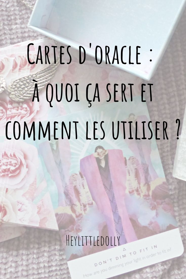 Cartes d'oracle : à quoi ça sert et comment les utiliser ? - Hey Little ...